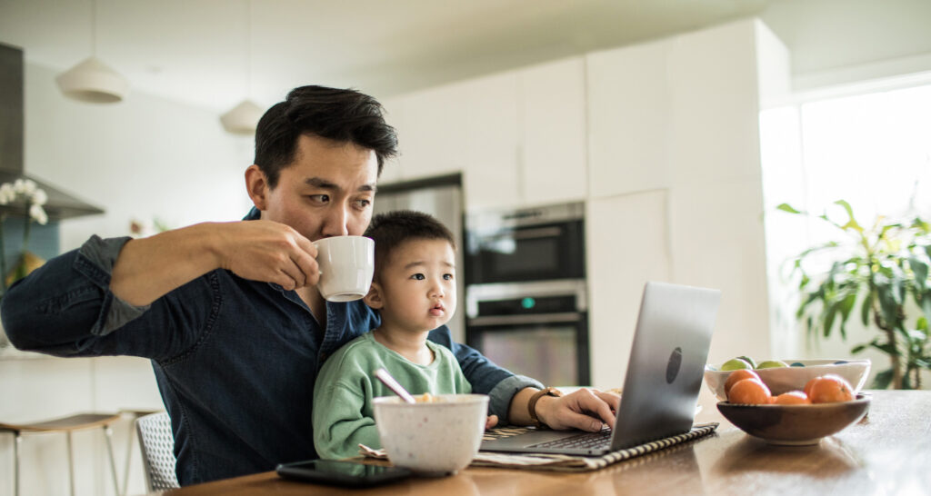 Working from Home with a Baby, Tips for Moms and Dads - Soject